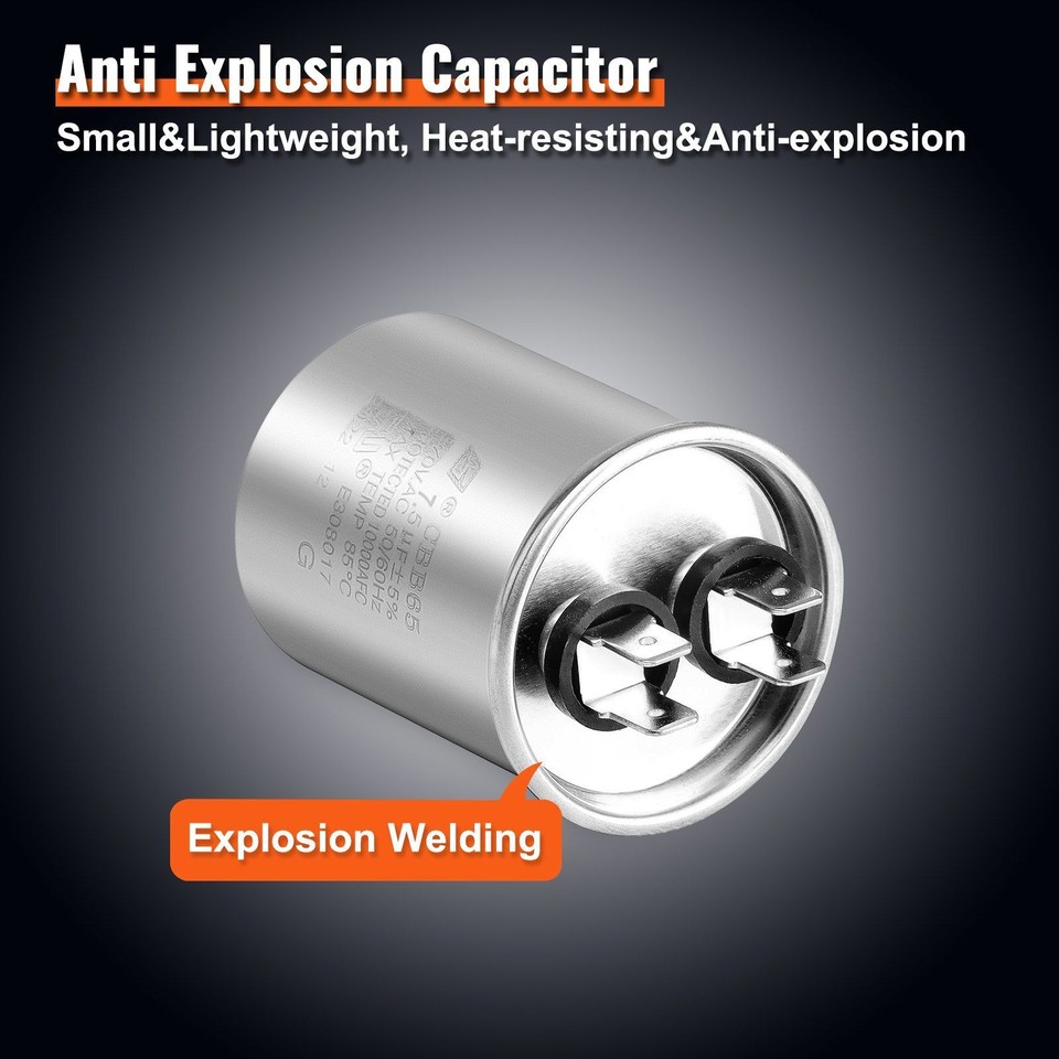 AC Condenser Fan Motor 208-230V 825RPM CW/CCW Rotation HVAC System ...