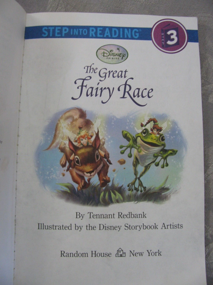 Disney Fairies The Great Fairy Race Step into Reading Step 3 Book ...