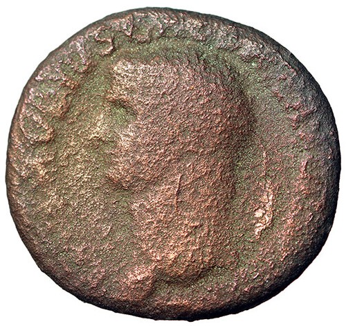 TWELVE CAESARS ERA Large Roman Coin w COA Claudius I ROME MINT ...