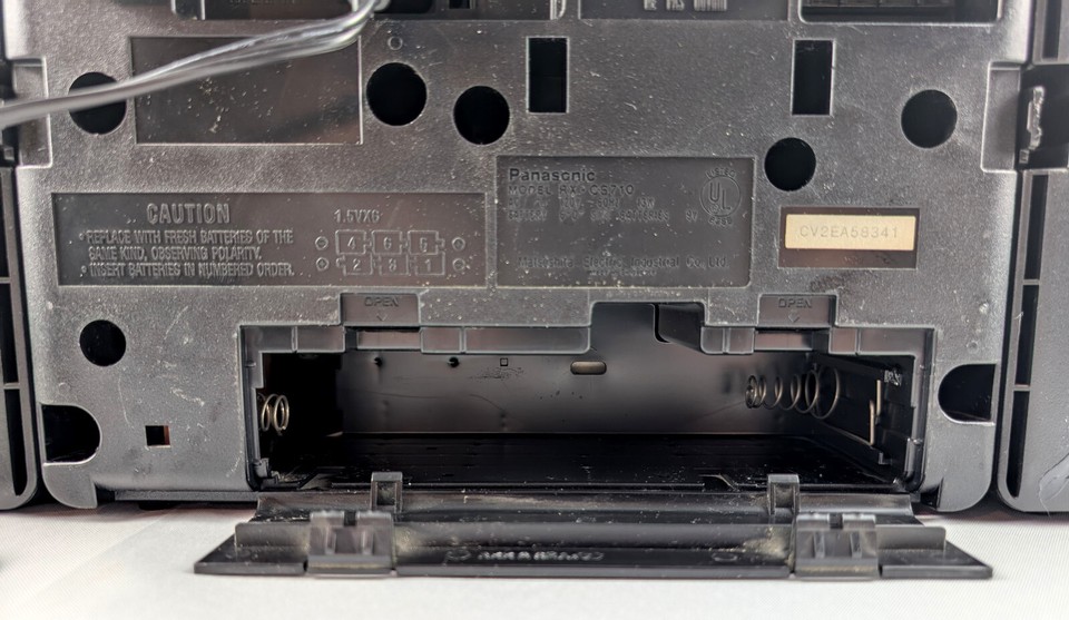 Panasonic RX CS710 Portable Stereo Component Cassette Player AM FM ...