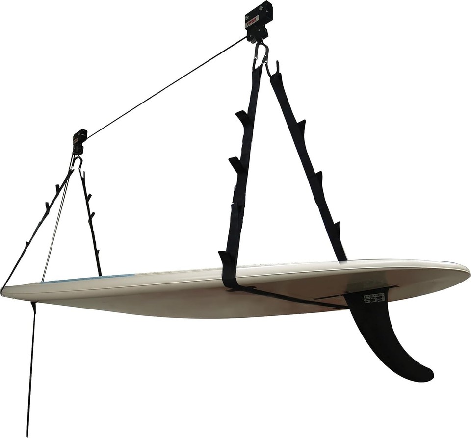 Effortless Ladder and Bike Lift – 120 lb Capacity Hoist with Complete Hardware | eBay Australia