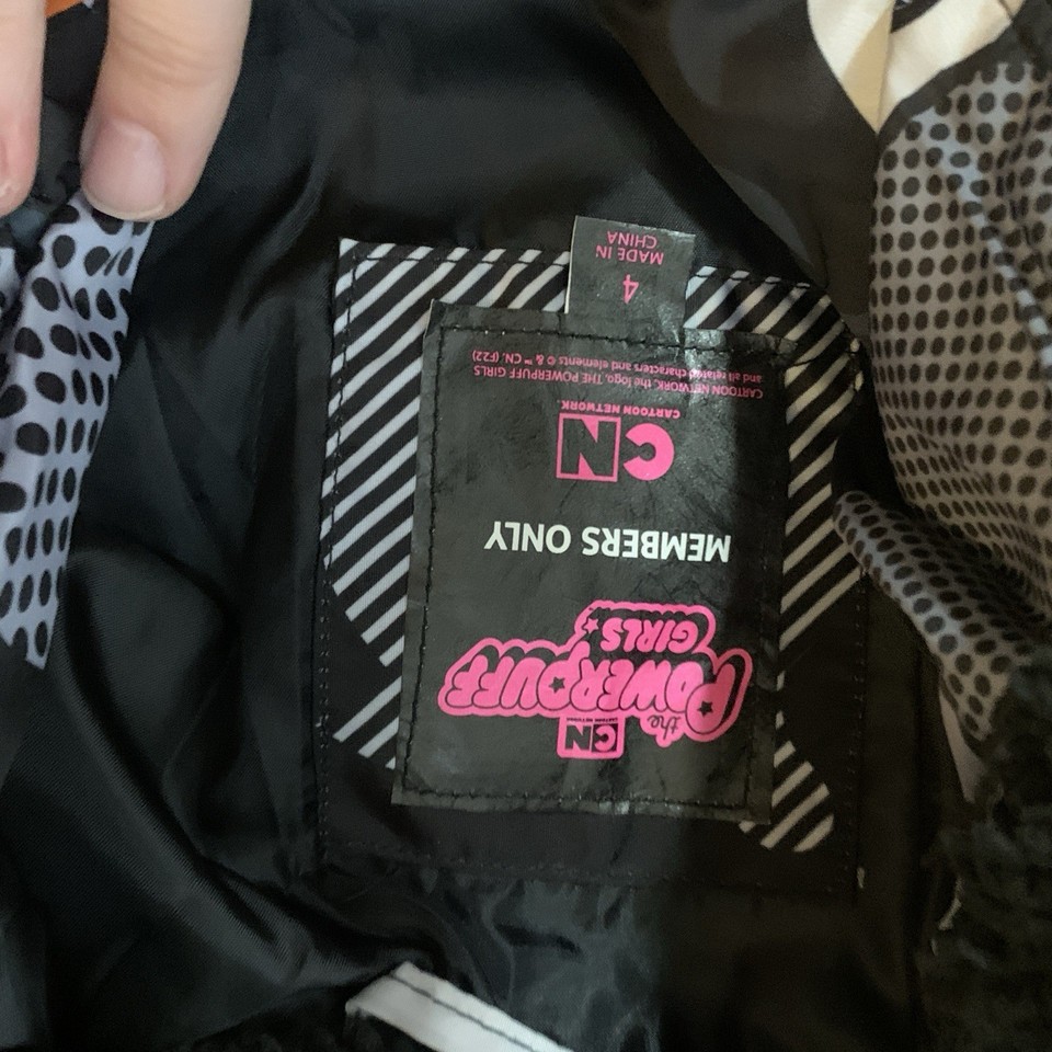 Powerpuff Girls Little Girls Puffer Coat Jacket Members Only Size 4 ...