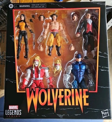 Marvel Legends Wolverine 5 Pack Amazon Exclusive New Sealed Fast ...