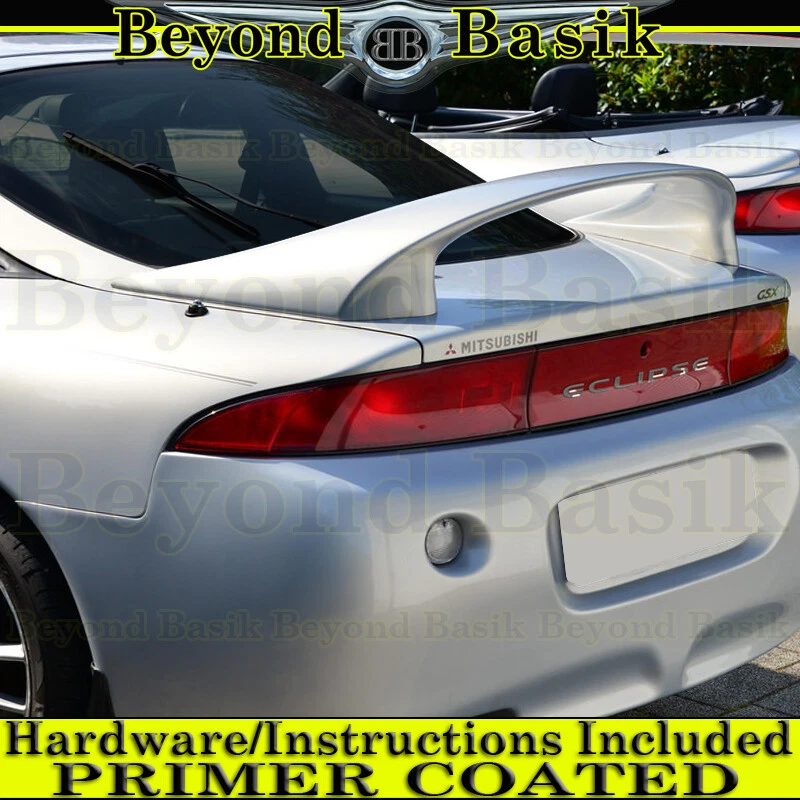 2000-2005 Mitsubishi Eclipse V Gray Primer Trunk Spoiler, 48% OFF