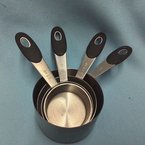 4 Piece Oneida Stainless Measuring Cups | eBay