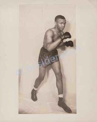 BOXING Wire Vintage Photo Fighter Booker Beckwith N6W | eBay
