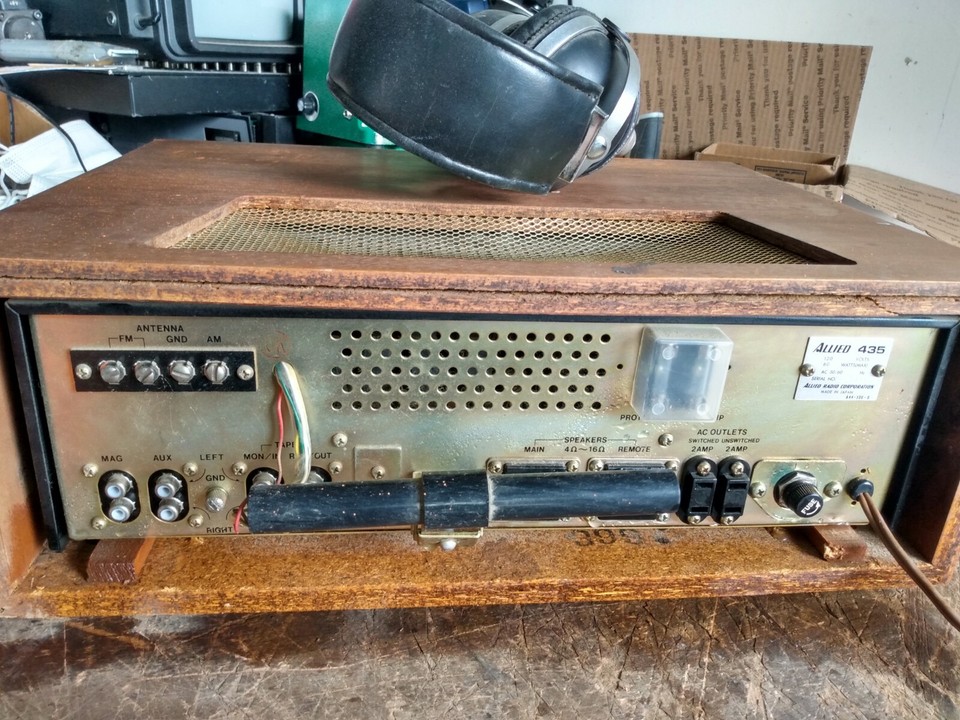 VINTAGE ALLIED 435 SOLID STATE STEREOPHONIC RECEIVER | eBay