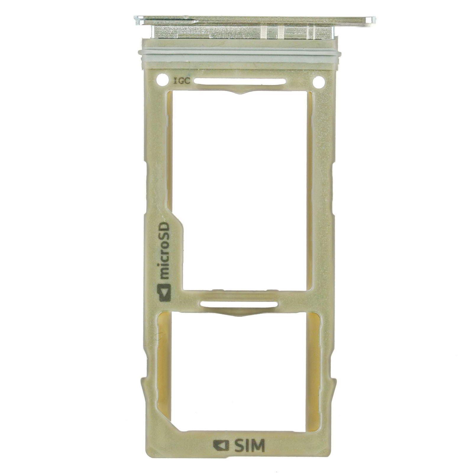 Samsung S10e Sim + Speicher Karten Halter Tray Fach Schlitten blau ...