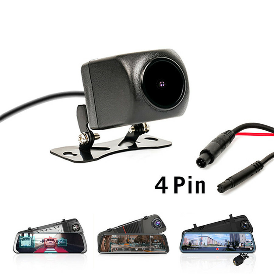 1 Pcs 12V Rear View Camera 2.5mm 4 Pin Jack Port Fit For Car DVR Mirror ...