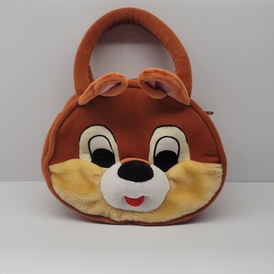 Disney Chip and Dale Fabric Purse Tote Bag Full Zip Closure | eBay