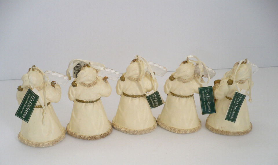 TJ's Christmas Santas w/Tags Total of 5 | eBay