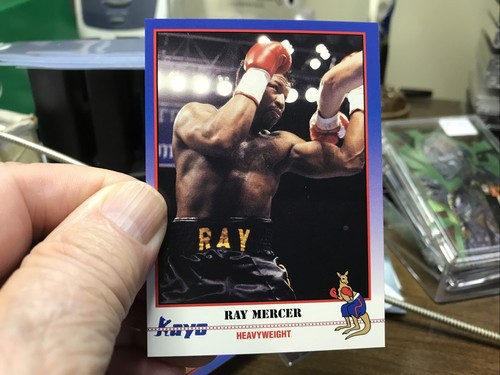 1991 KAYO BOXING RAY MERCER # 117 | eBay