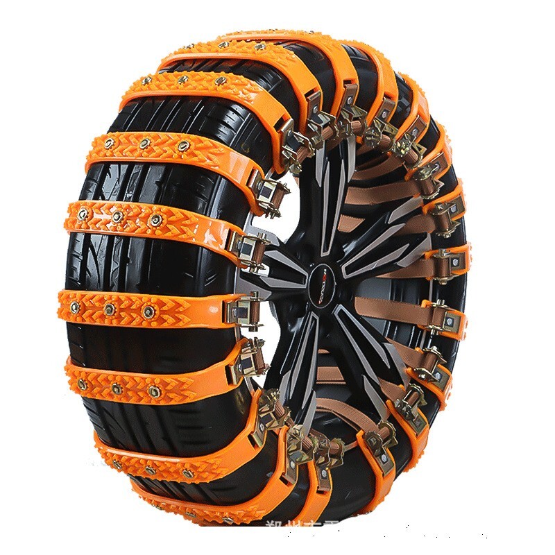 1PCS Universal Snow Chains Winter Anti-Skid Tire Chains for Car, Truck ...