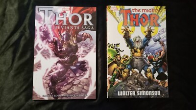 THOR Lot Mighty Thor Vol. 2 Walt Simonson & Deviant Saga Ex-Library ...