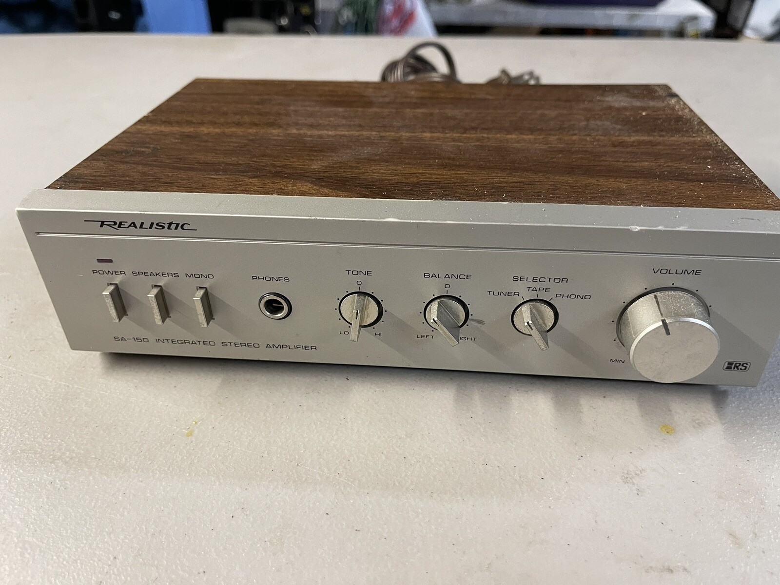 Realistic Radio Shack SA-150 Vintage Integrated Stereo Amplifier | eBay