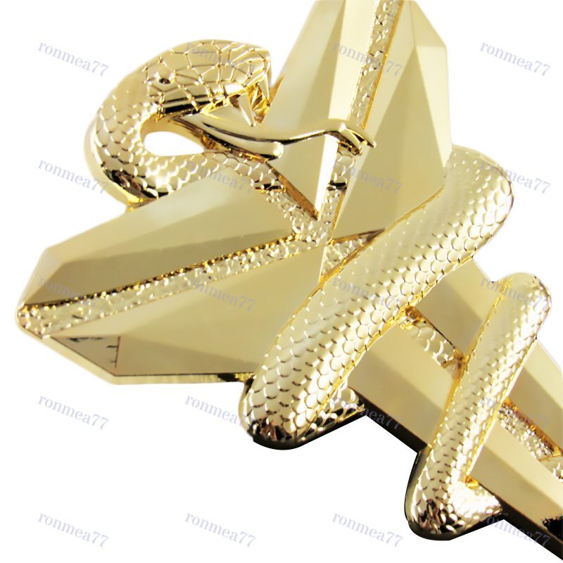 Kobe Bryant Gold Mamba Snake Lakers Car 3D Metal Emblem Badge Decal w ...