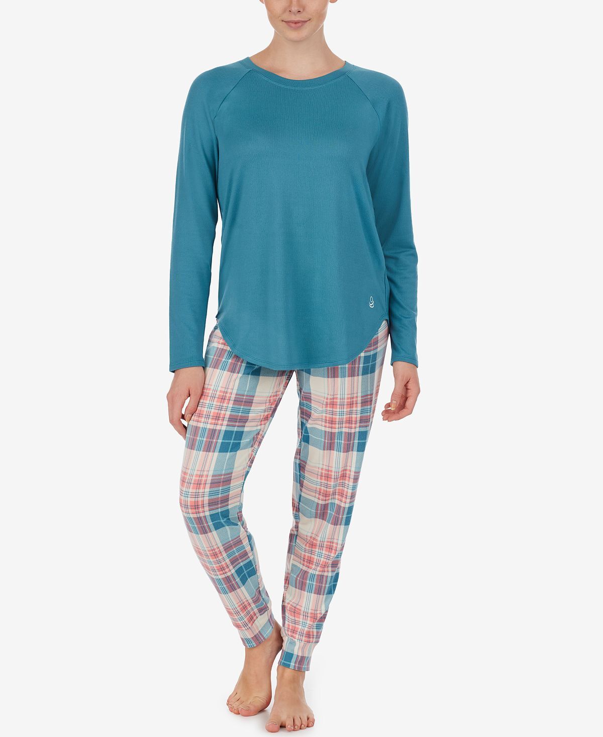 Cuddl Duds Cozy Brushed Sweater-Knit Novelty Pajama Set | eBay