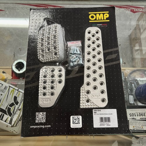 OMP Set 3 Aluminum Clutch Gas Brake Pedal Set For Manual Trans ...