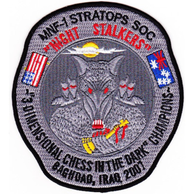 5" ARMY 160TH SPECIAL OPERATIONS MNF-1 AVIATION NIGHT STALKERS ...