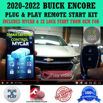 3X LOCK PLUG & PLAY REMOTE START LINKRLT3 APP BUICK ENCORE 2020-2022 | eBay