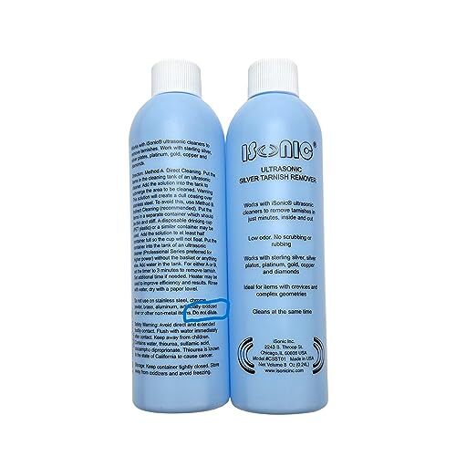 iSonic - CSST01x2 CSST01-8OZx2 Ultrasonic Silver Tarnish Remover (Pack ...