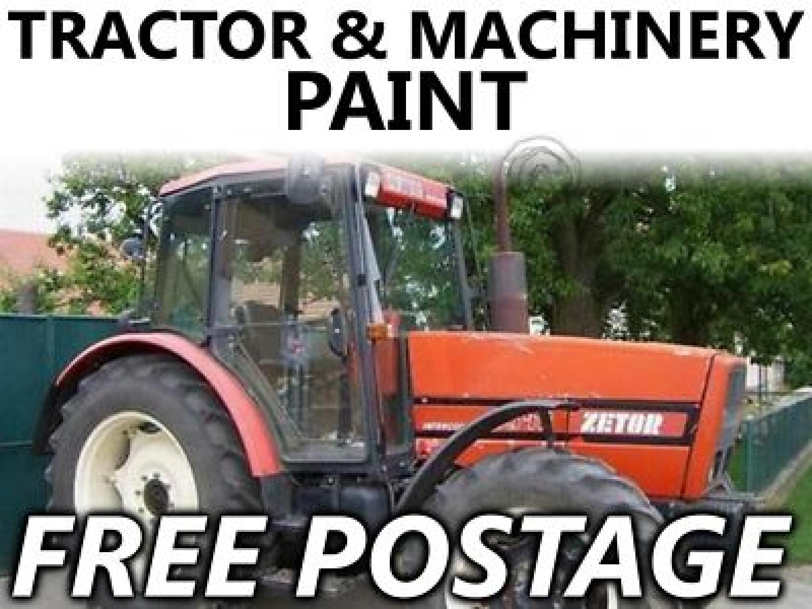 Tractor Agri Enamel Paint Zetor Red 2WD 4WD 1L Freepost | eBay