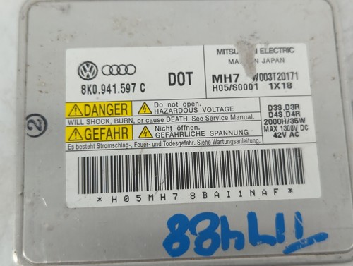 2009-2012 Audi A4 Headlight Ballast Head Light TYV3F | eBay