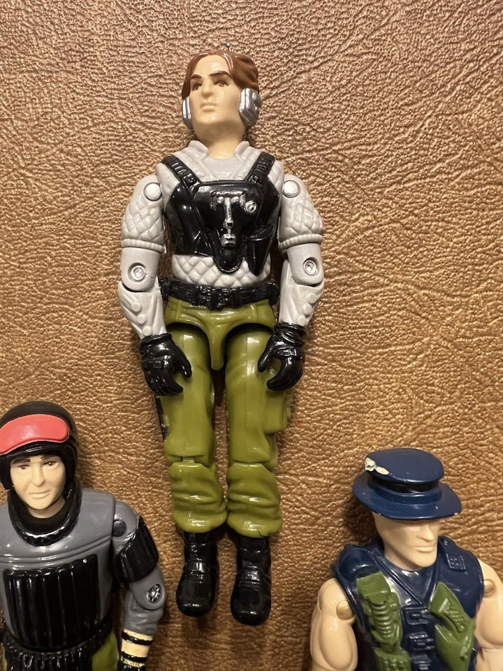 GI Joe 1988 Night Force 3.75” G.I. Sneak Peek+Psych Out+Muskrat Not ...