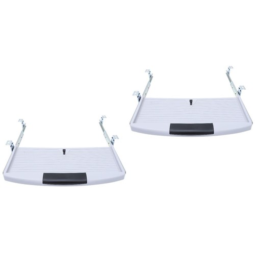 2 pcs Drawer Type Keyboard Case Creative Under Desk Keyboard Storage ...