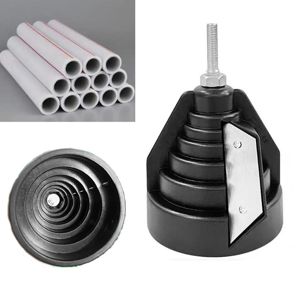 Pipe Chamfer Tool Manual Edge Trimmer for PVC PE Pipes 20mm to 63mm ...