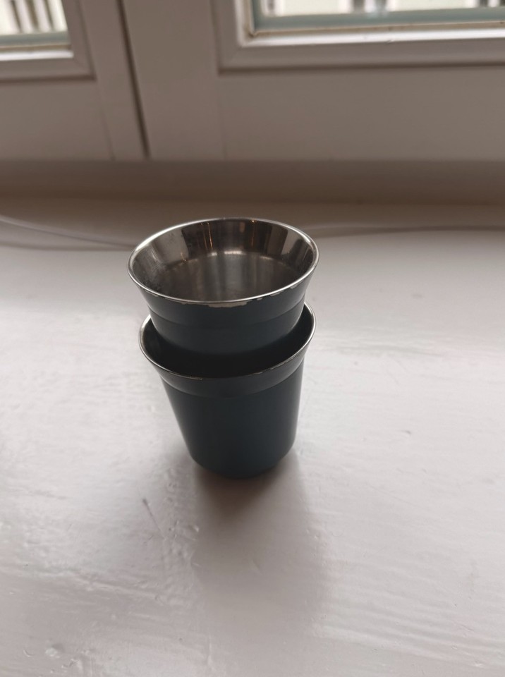 2x Nespresso PIXie Espresso 80ml Becher/Tassen | Blau/Petrol | eBay