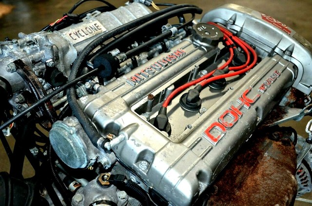 88-92 Mitsubishi Mirage 1.6l 4 Cylinder Turbo Engine AWD Trans JDM ...