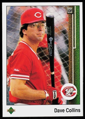 1989 Upper Deck Dave Collins Cincinnati Reds #351 | eBay