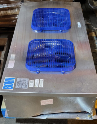 Heatcraft Bohn Center Mount 2 Fan Evaporator Cooler Unit ...
