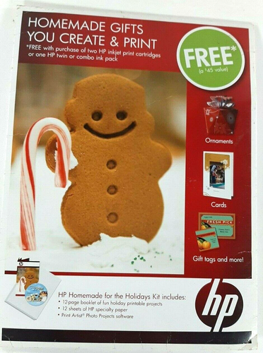 NEW HP Photo Paper Homemade Gifts You Create and Print for Holidays ...