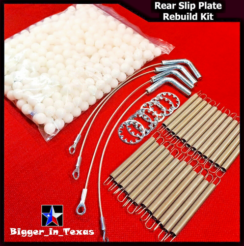 Hunter L421 L424 Rear Slip Plate Repair Kit Alignment Rack 3 Double Row ...