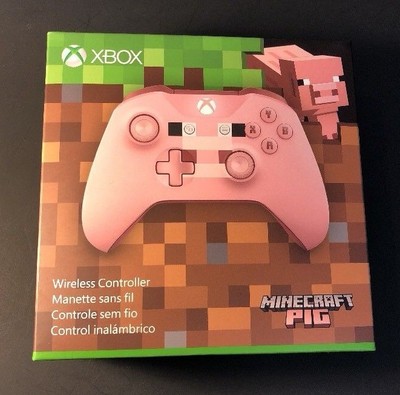 Microsoft XBOX ONE Wireless Controller [ Minecraft PIG Special Edition ...