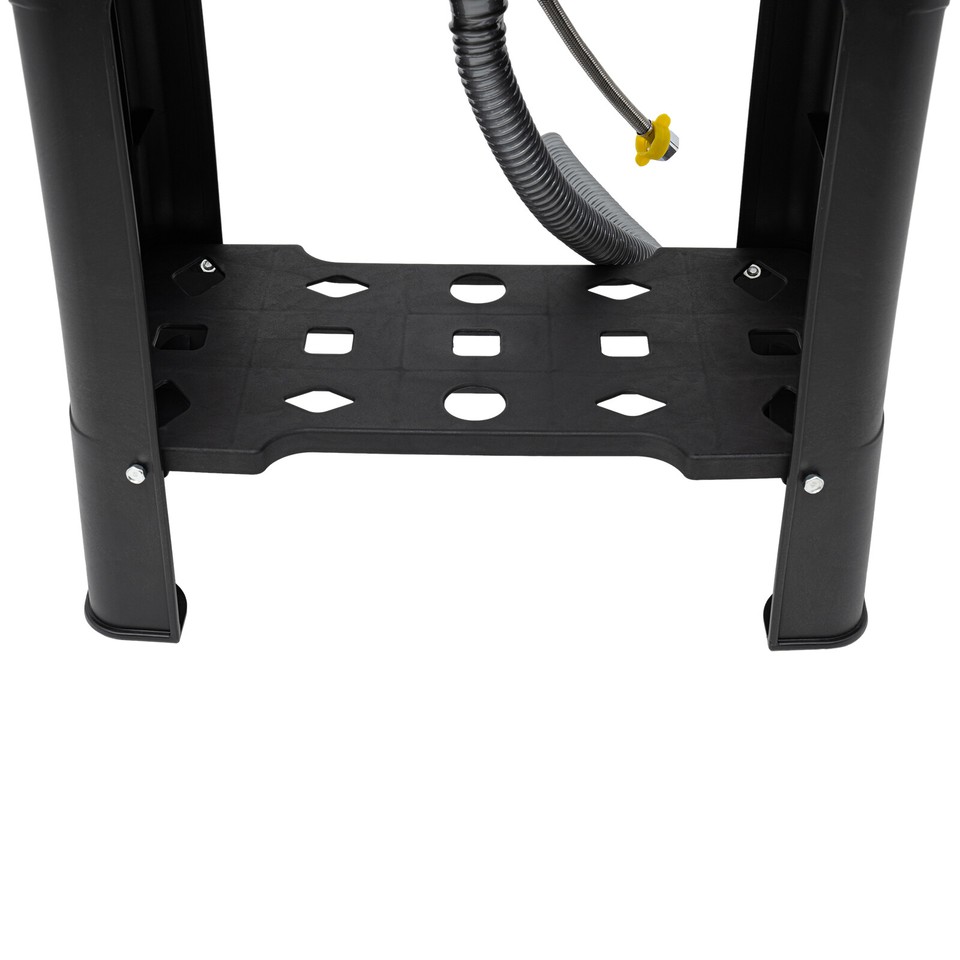 Laundry Sink Freestanding Single Basin Utility Sink+Faucet Garage ...