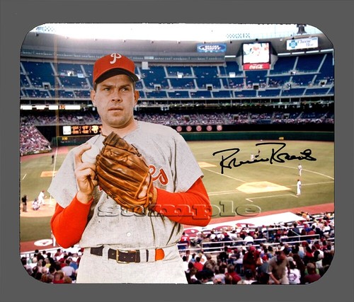 Robin Roberts Philadelphia Phillies Facsimile Autographed Mouse Pad ...
