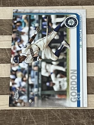 2019 Topps Chrome Baseball Dee Gordon Card #196 | eBay