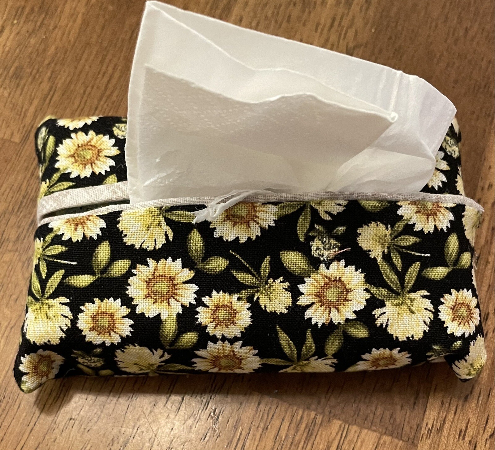 Fabric Tissue Packet Cover Travel Mini Holder Choose Pattern Valentines ...