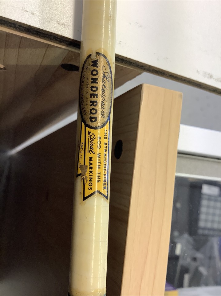 Vintage Shakespeare Wonderod 1252T 7'9" FEC Fly Factory Rod | eBay