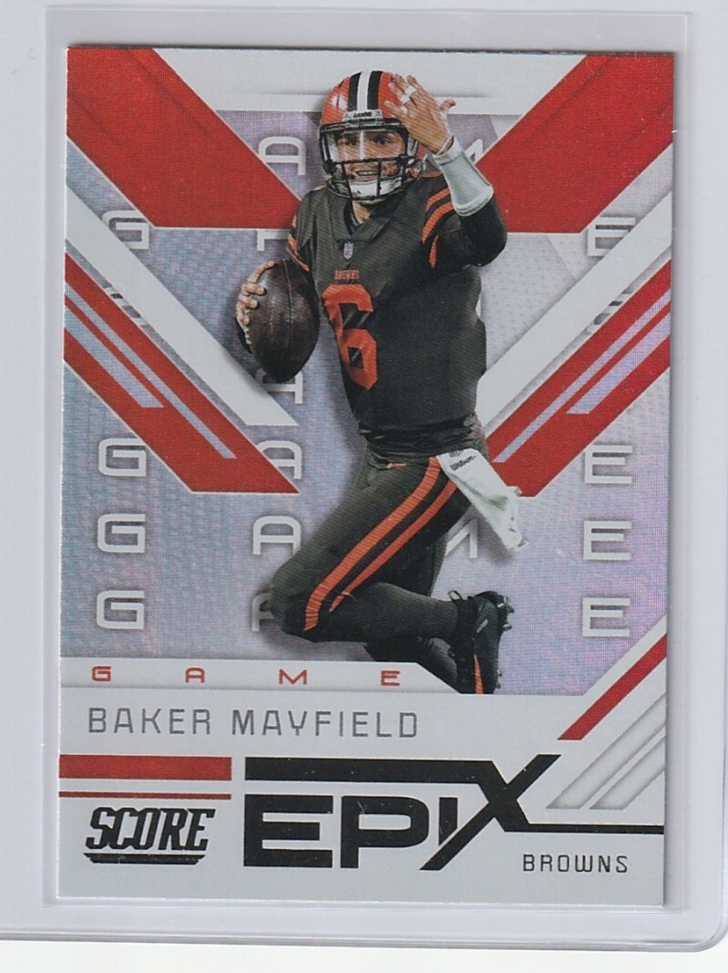 2019 Score - Epix Game #EG-10 Baker Mayfield | eBay