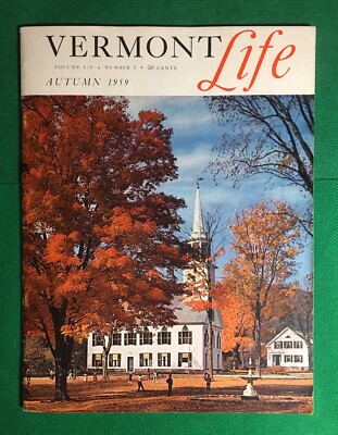 Vermont Life Magazine Autumn 1959 Issue | eBay