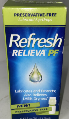 Refresh Relieva PF Lubricates & Protects - 0.33 fl oz / 10 mL ...