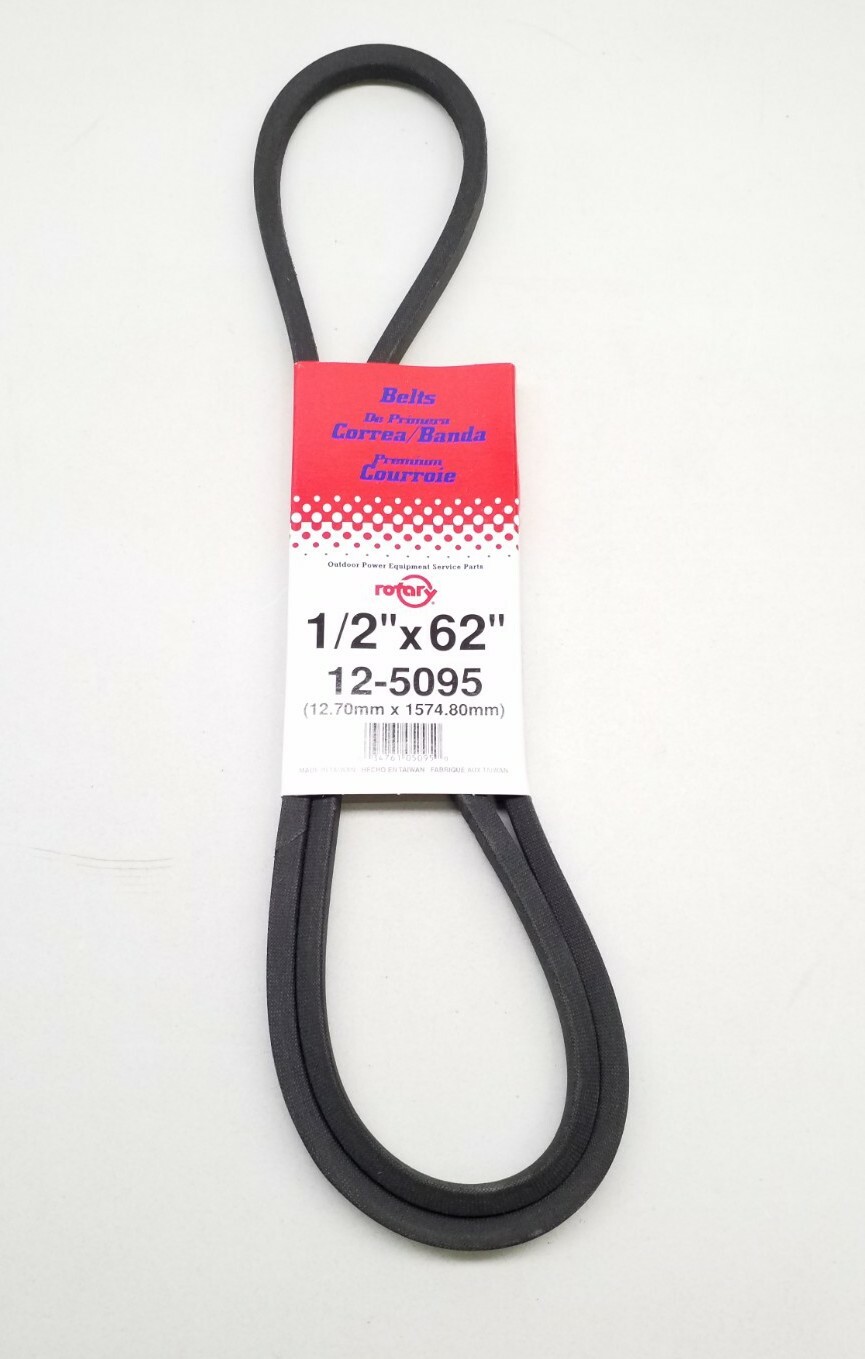 5095 Rotary V Belt Premium 1/2" X 62" 4l620 MTD 754-0198 954-0198 Scag ...
