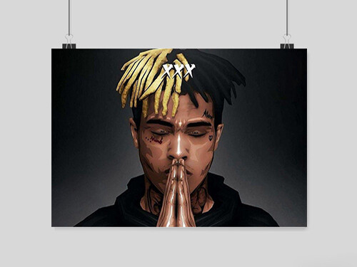 XXXTENTACION POSTER A3 SIZE PRINT IMAGE USA RAPPER SINGER RAP | eBay UK