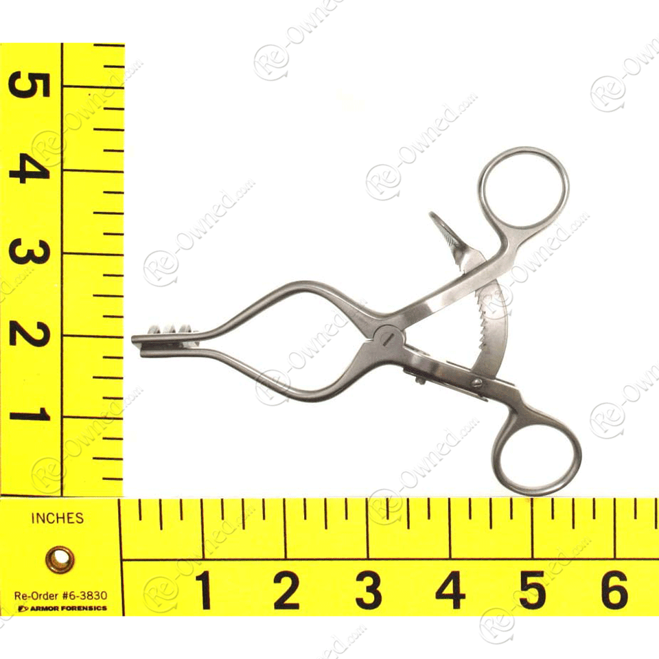 Weitlaner Retractor 3x4 Blunt Prongs 17mm Deep 5-1/2in X:SU3110-001 | eBay