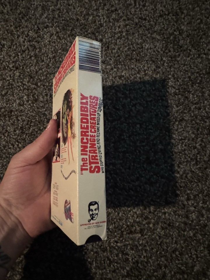 The Incredibly Strange Creatures VHS Camp Video RARE Horror | eBay