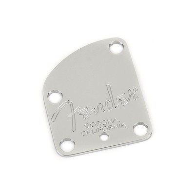 Fender American Deluxe Contoured Heel Neck Plate w/ Micro-Tilt (Chrome ...